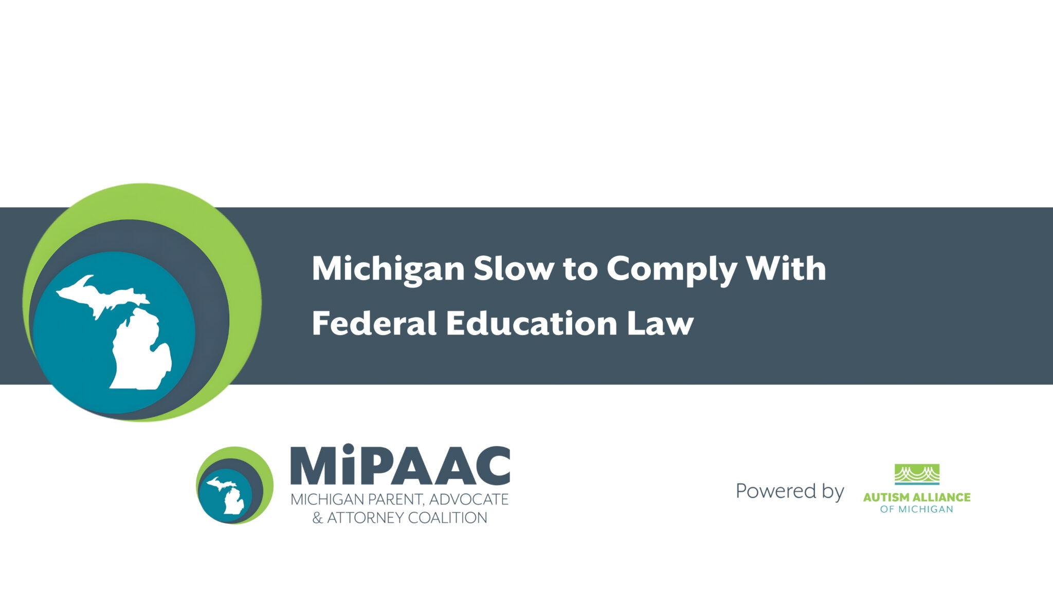 Michigan Slow to Comply With Federal Education Law - Michigan Parent ...