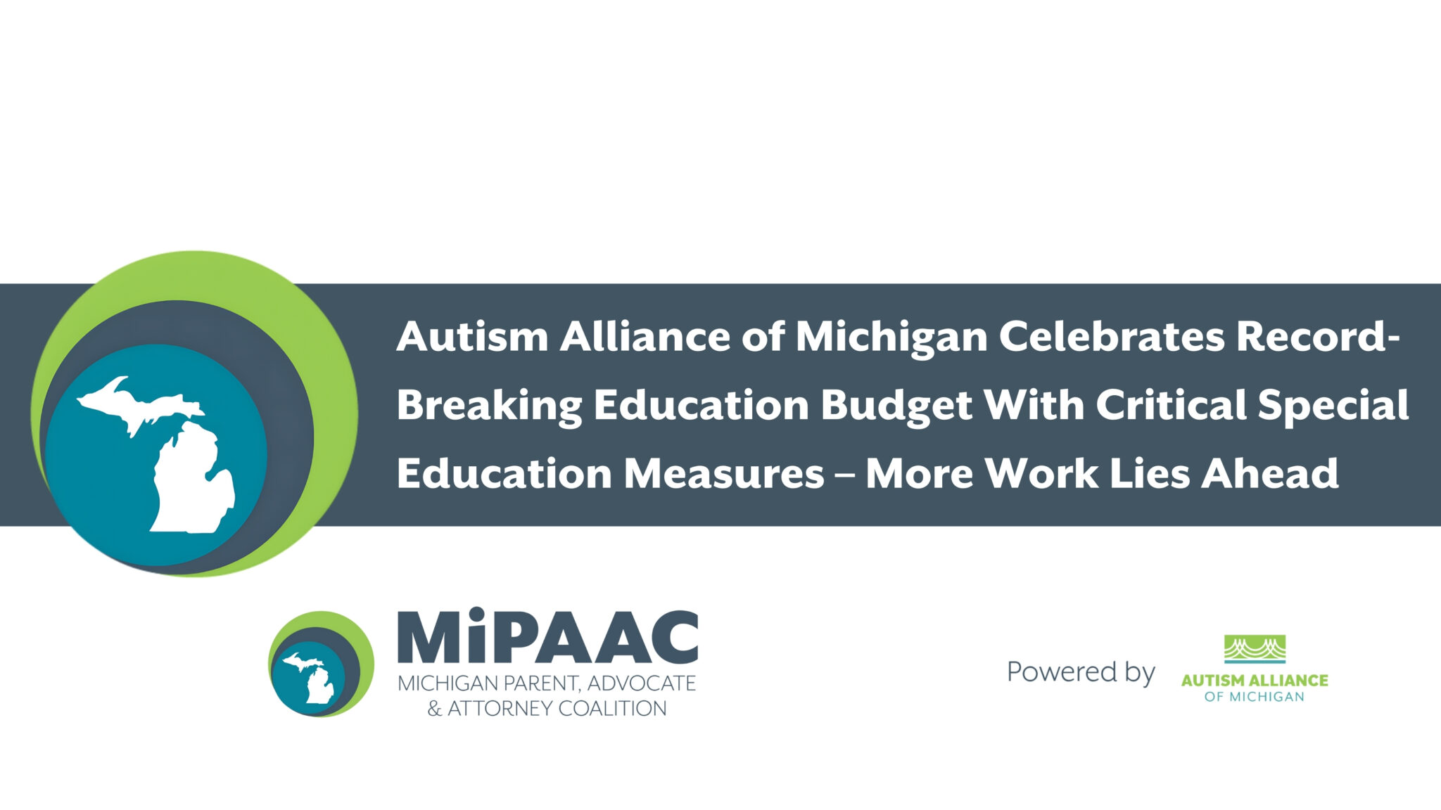 Autism Alliance of Michigan Celebrates Record-Breaking Education Budget ...