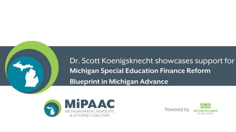 Michigan Advance | Commentary - It’s time to fund Special Education ...